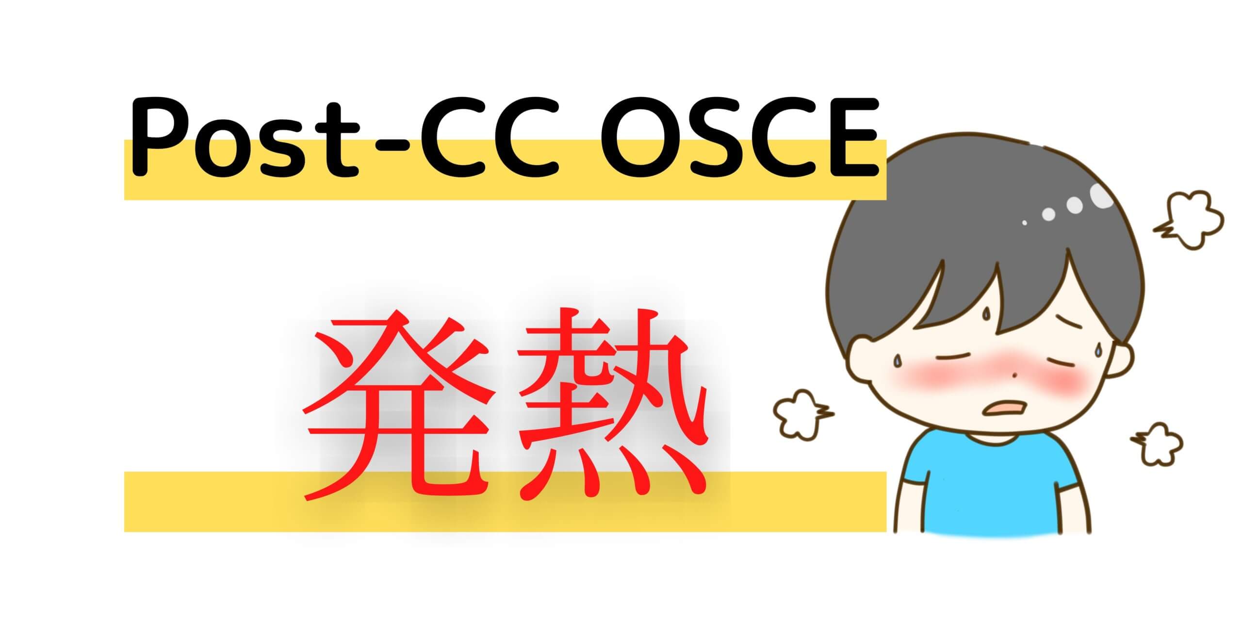 Post CC OSCE 練習用シート 2歳6ヶ月 男児 | MediE